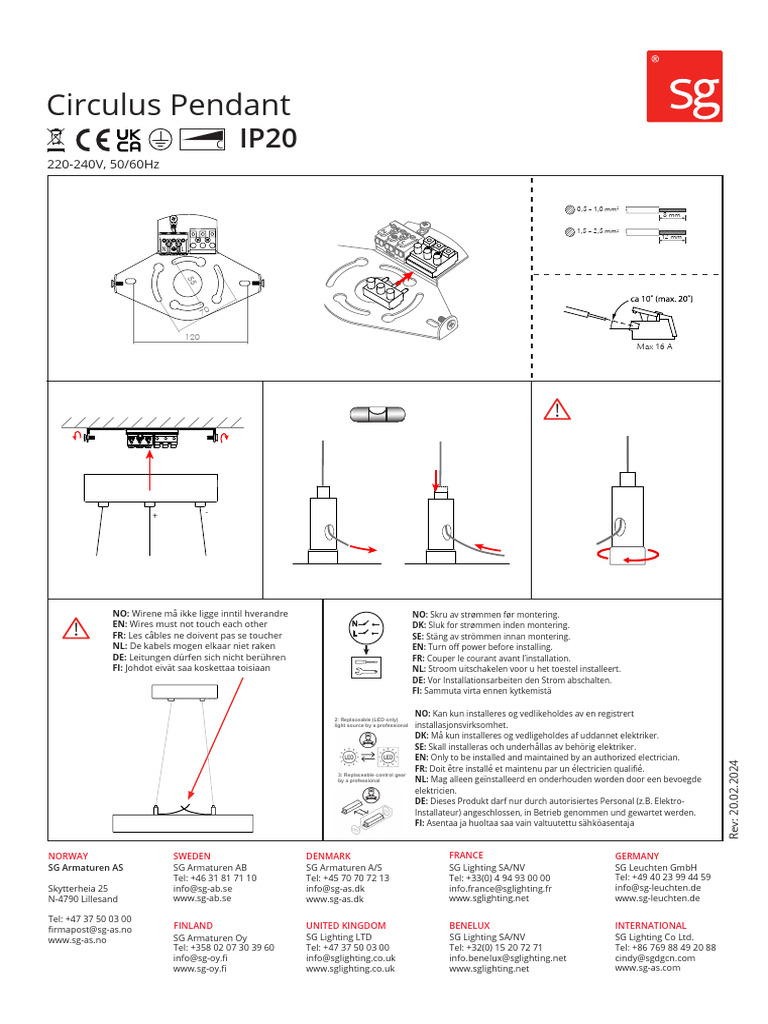 Circulus-Pendant User-Manual | PDF