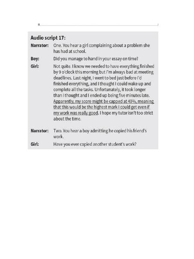 Transcript 17 FCE | PDF