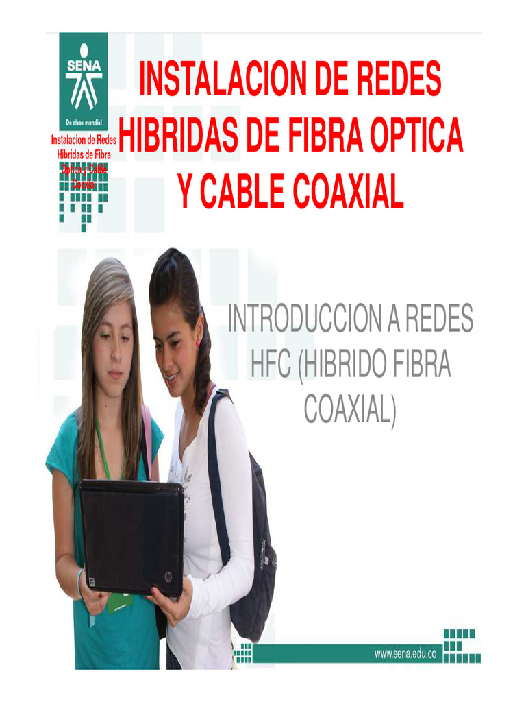 INTRODUCCION A REDES HFC SENA | PDF | Televisión por cable | Cable coaxial