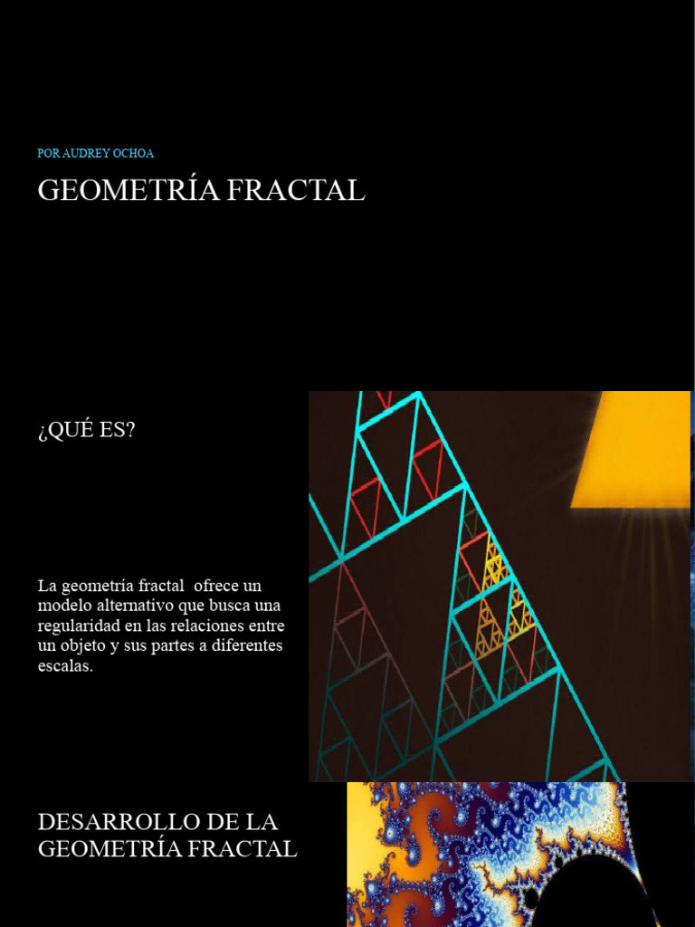 Geometría Fractal | PDF