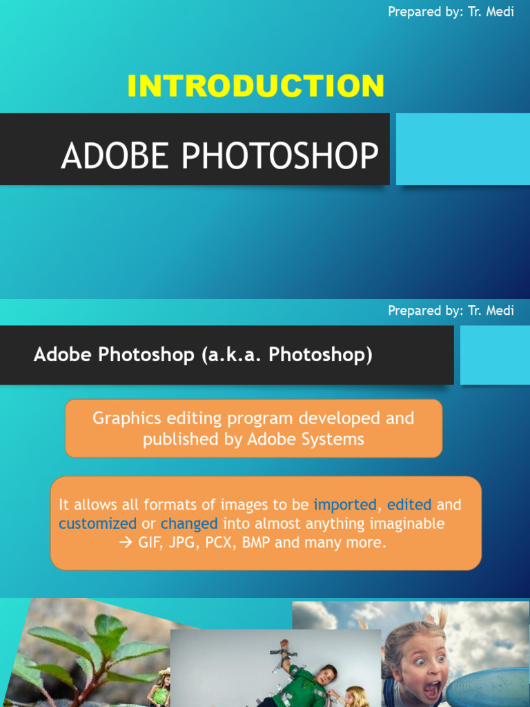 Lesson 1 - Adobe Photoshop Introduction | PDF | Adobe Photoshop ...