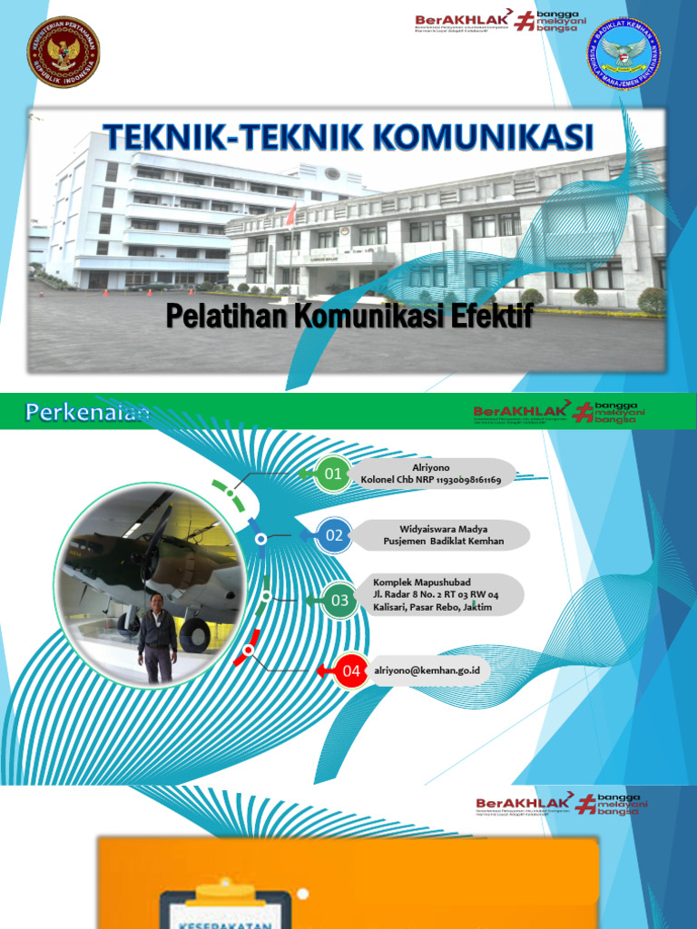 PJJ Komunikasi Efektif Gel. III - 2. Teknik - Komunikasi (Kolonel Cke ...