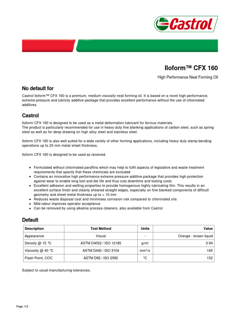 Iloform CFX 160-pds-Eng | PDF | Sheet Metal | Steel