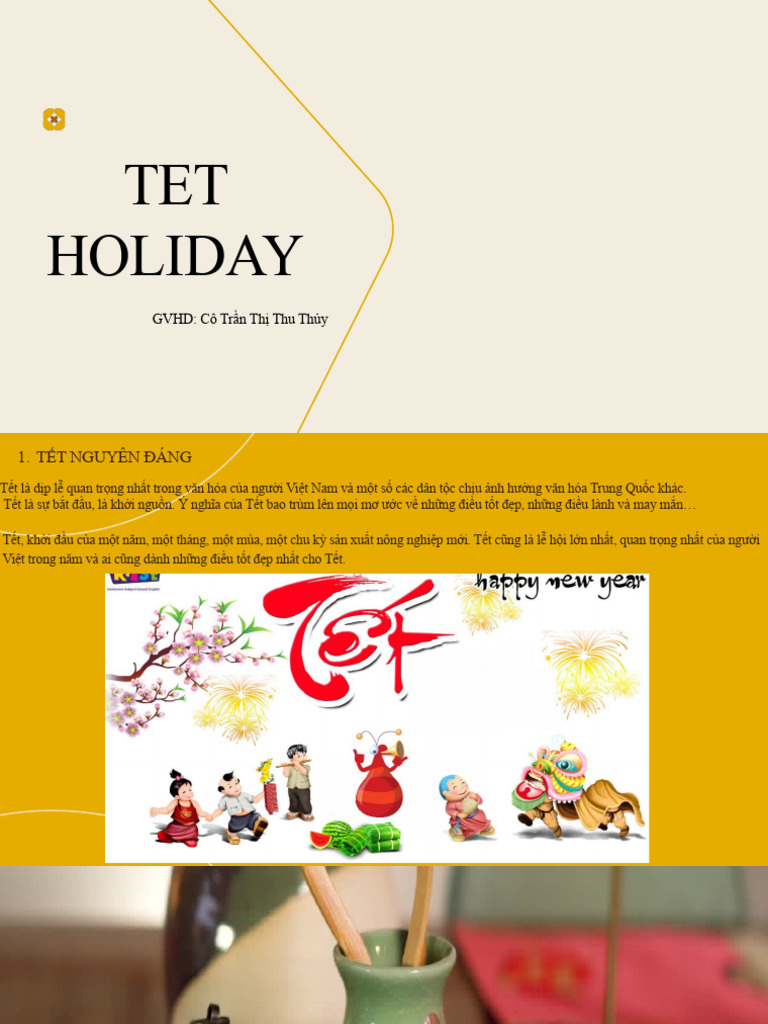 Tet Holiday | PDF