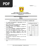 Uasa RBT Tingkatan 1 | PDF