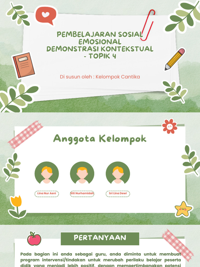 02.01.3 T4 5 Demonstrasi Kontekstual | PDF | Karier & Perkembangan | Pengembangan Diri