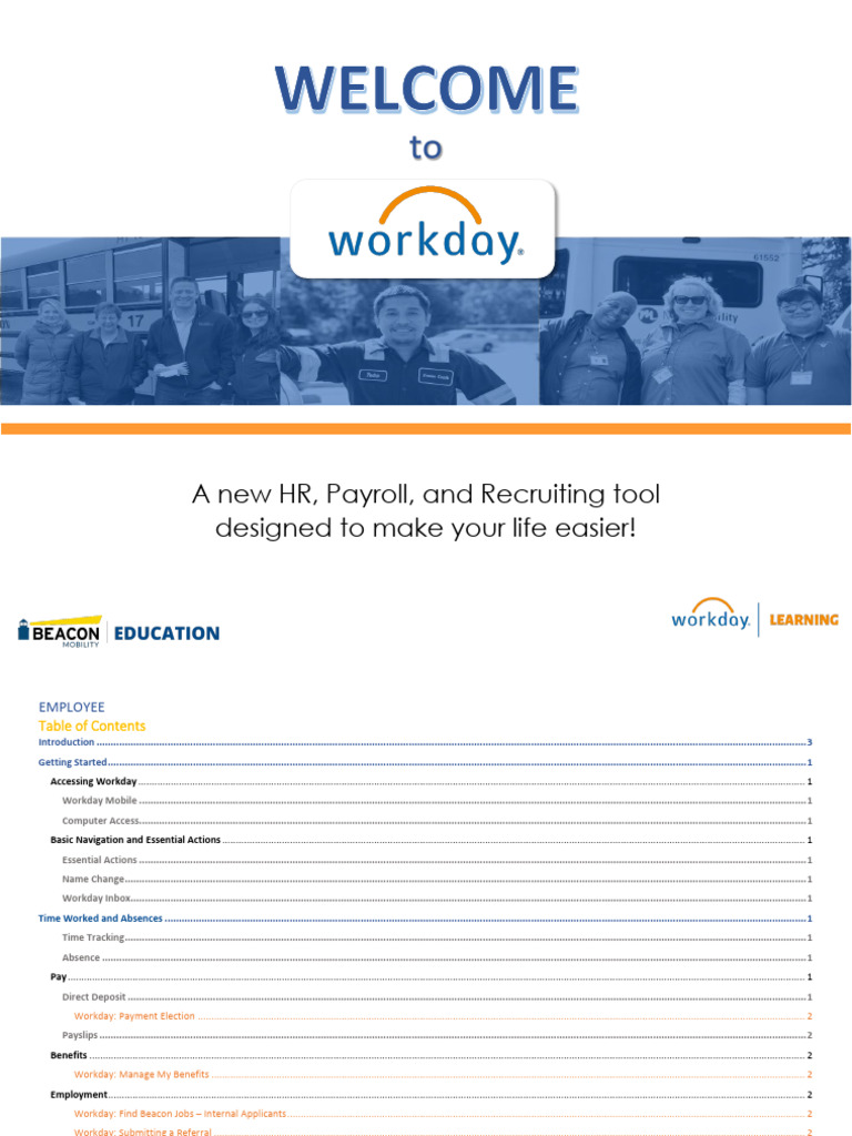 Workday User Guide Employee | PDF | Paycheck | Password