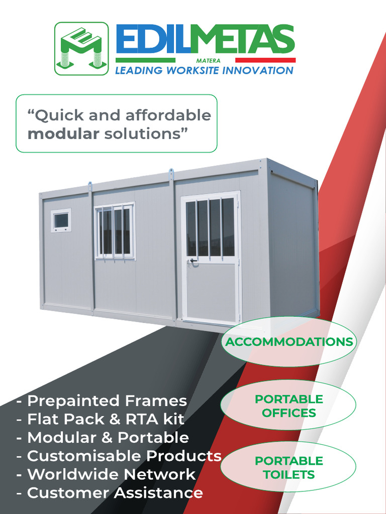 Modular Containers Catalogue | PDF | Window | Architectural Design