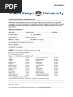 Kenya Police P3 Form 2025 Guidelines | PDF