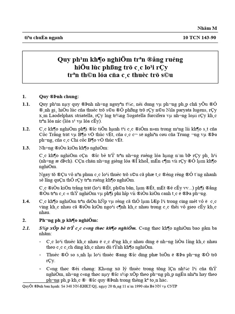 10 TCN 143-1990 | PDF