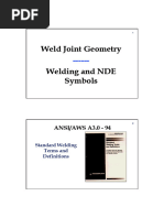 ISO 2553 Welding Symbols Guide | PDF | Welding | Construction