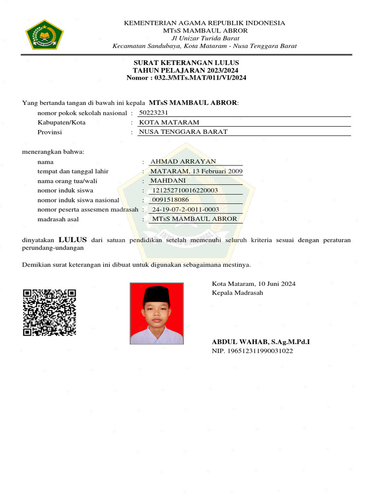 SKL 0091518086-Ahmad Arrayan | PDF