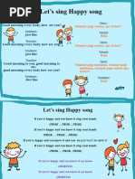 Good Morning Song Lyrics | PDF