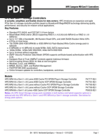 HPE MR408i-o Gen11 x8 Lanes 4GB Cache OCP SPDM Storage Controller Data ...