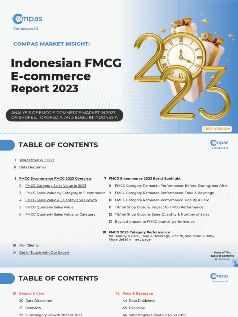 Free - Compas Market Insight Indonesian FMCG E-Commerce Report 2023 ...