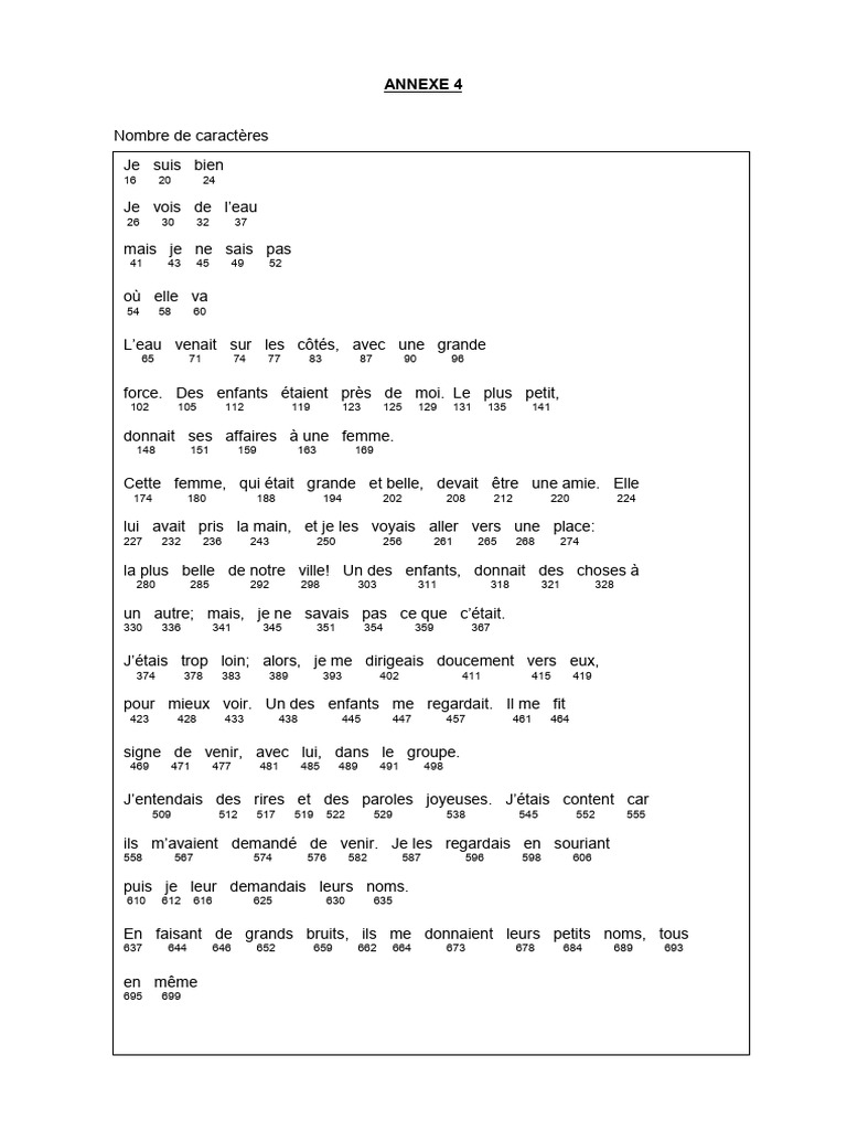 Texte du BHK pour enfants | PDF