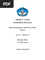 Modul Ajar Ipas Kelas Vi - Rangka, Sendi Dan Otot | PDF