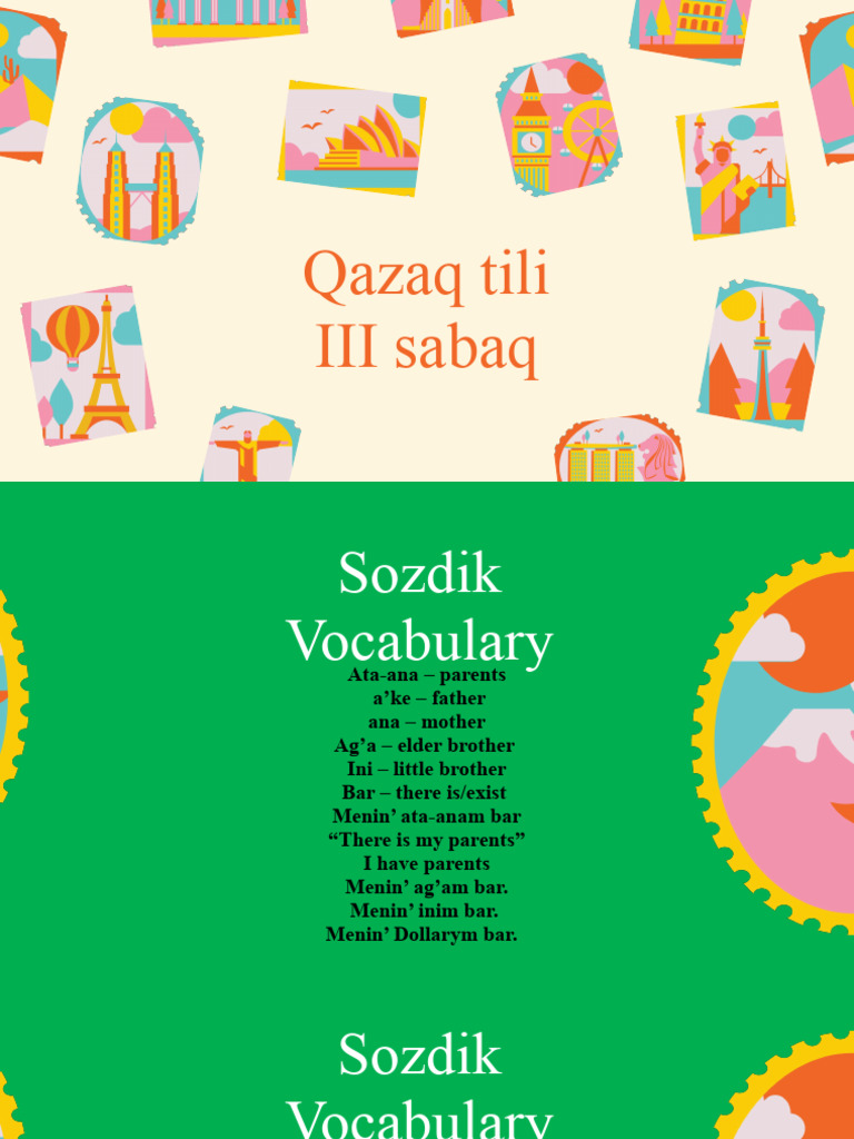 III Sabaq Jyn (Otbasy Bar) | PDF