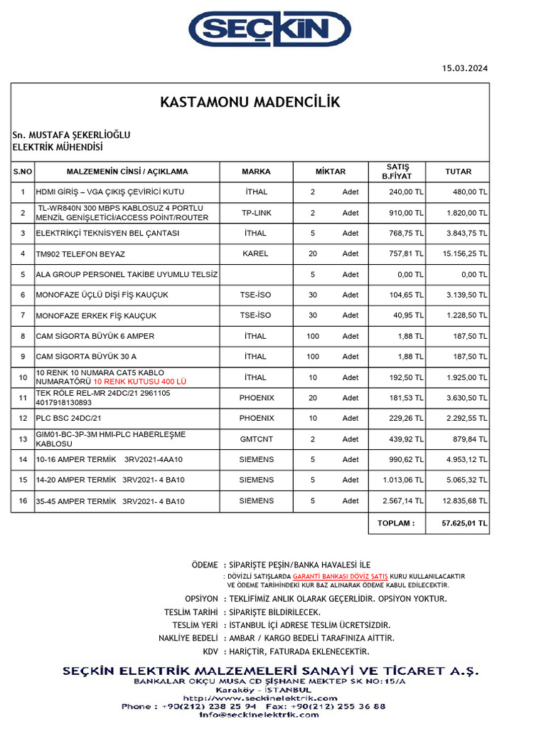 Kastamonu Maden-1503 | PDF