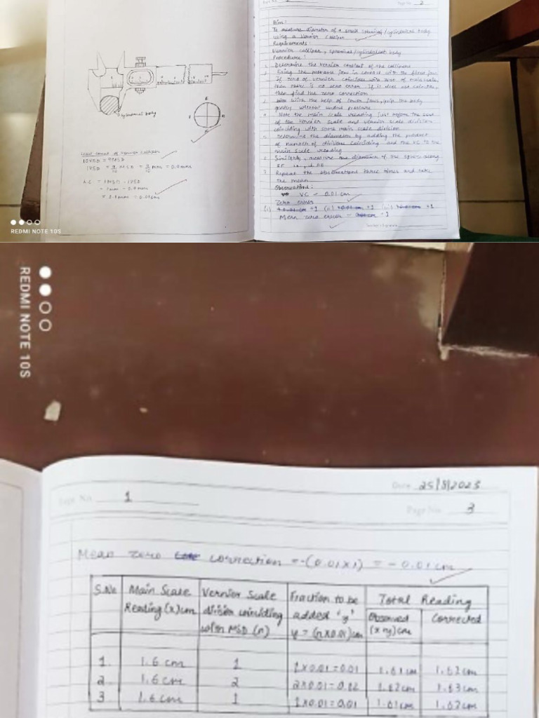 Physics practical file | PDF