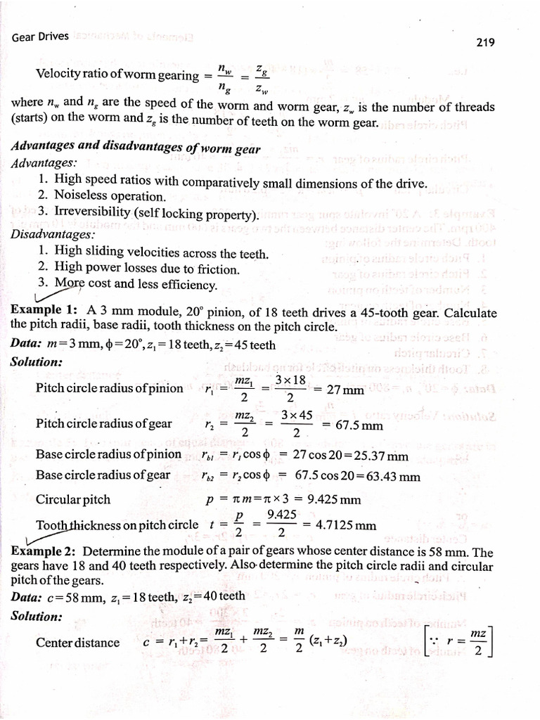 Gear Problems | PDF