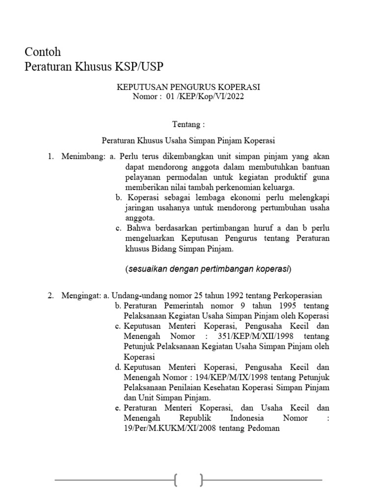 Contoh Persus | PDF