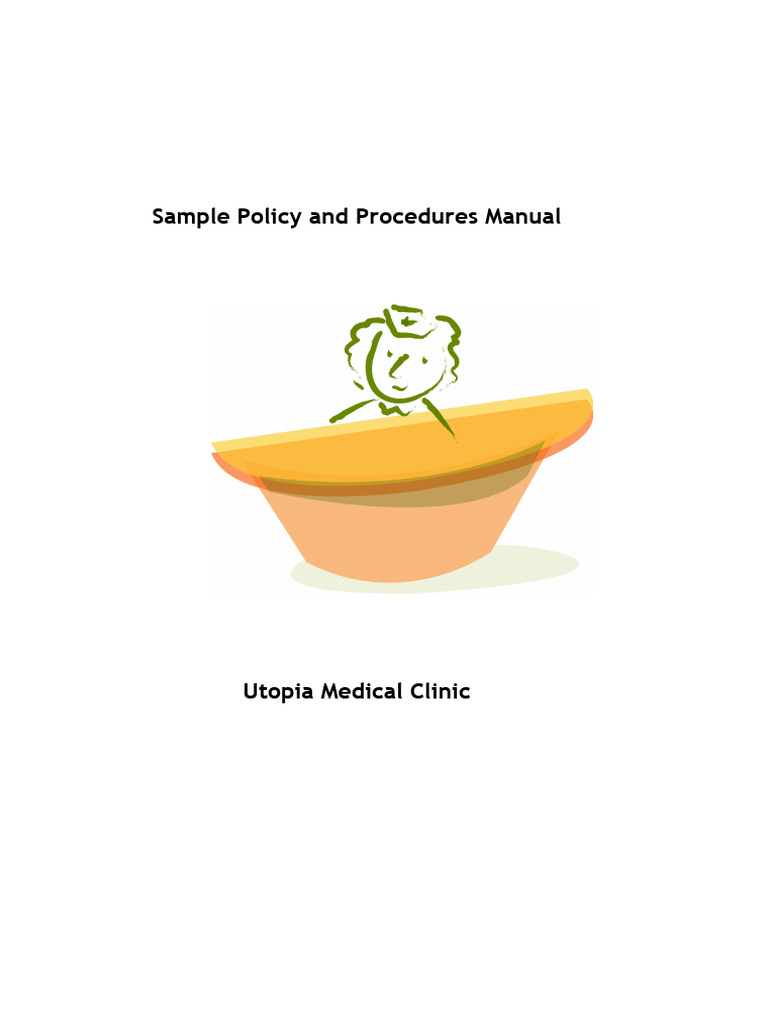 Clinic Policy & Procedures Guide | PDF | Sterilization (Microbiology ...