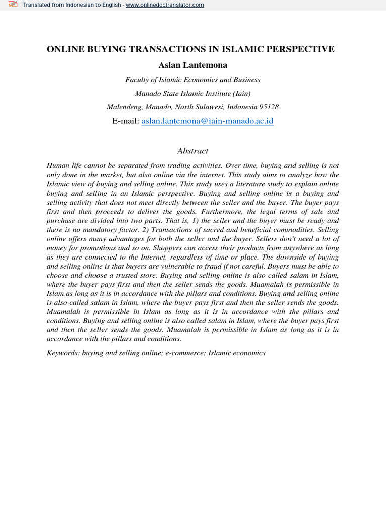 Paper Bhs Inggris | PDF | Credit Card | Sales