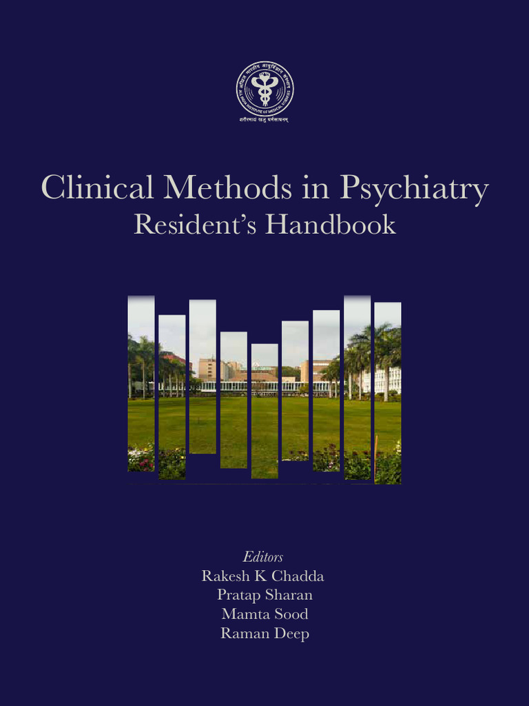 Clinical Methods in Psychiatry 1st Ed 2024, AIIMS Publication | PDF ...