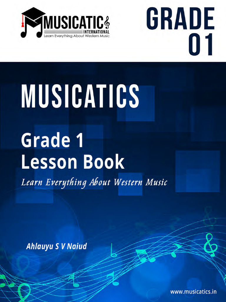 Grade - 1 Lessons Musicatics International | PDF | Mode (Music) | Chord (Music)