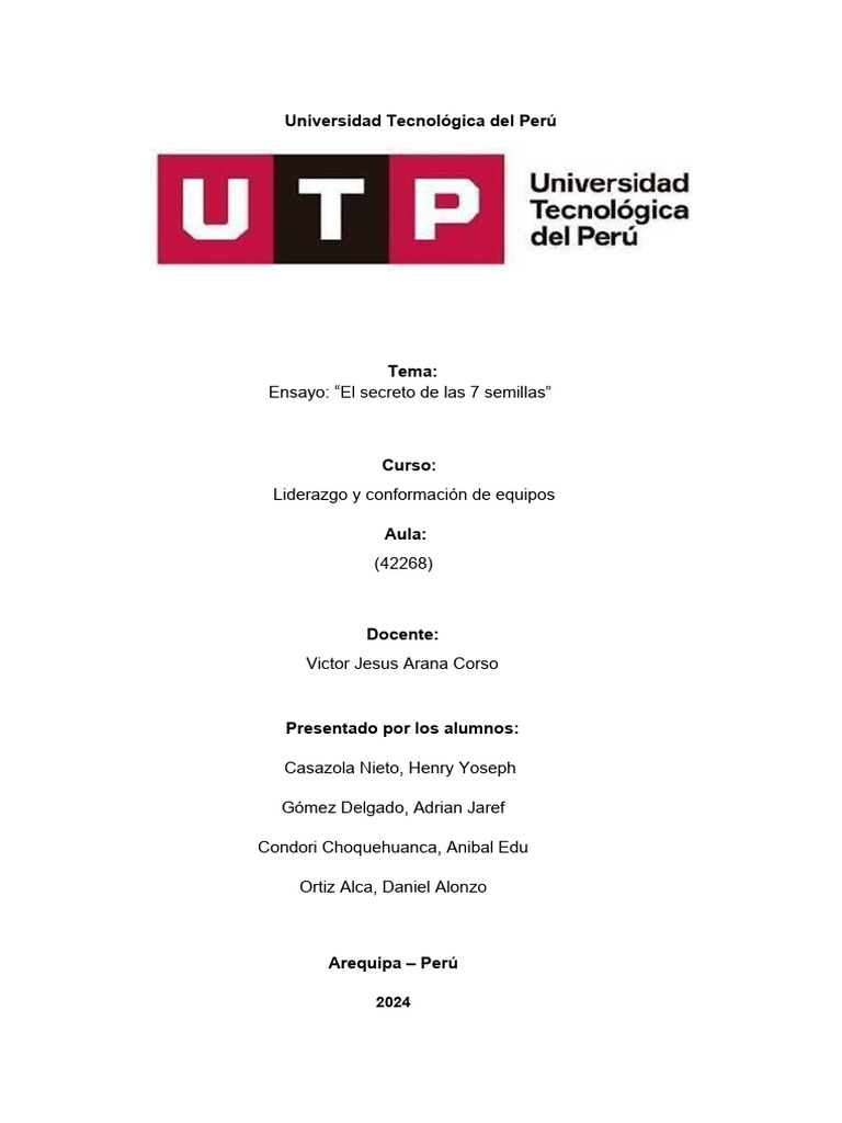 Tarea Academica 2 Liderazgo | PDF | Felicidad | Amor