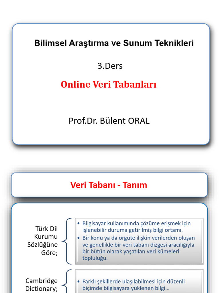 Ders 3 Bilimsun | PDF