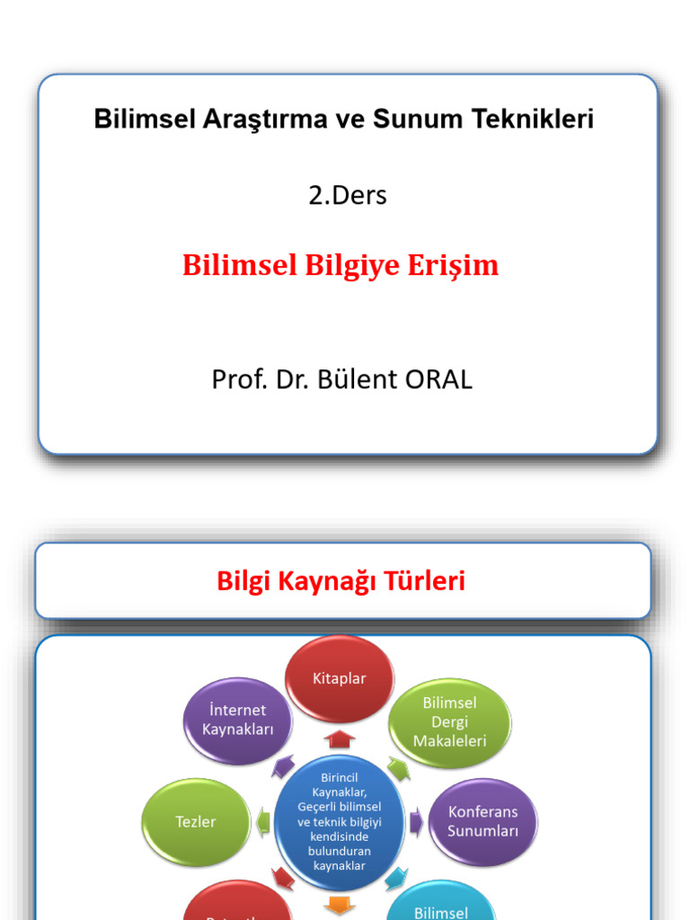Ders 2 Bilimsun | PDF