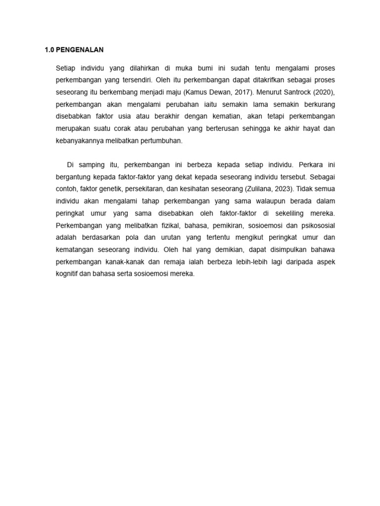 Penulisan Edup3103 | PDF