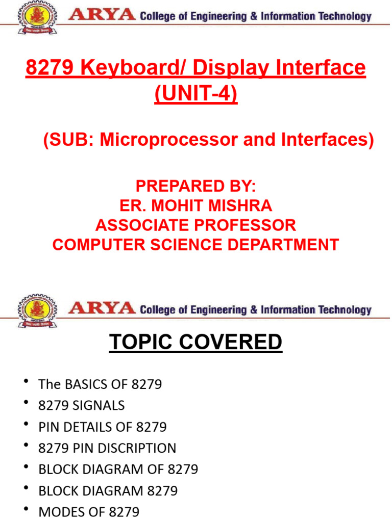 8279 New | Download Free PDF | Input/Output | Computer Engineering