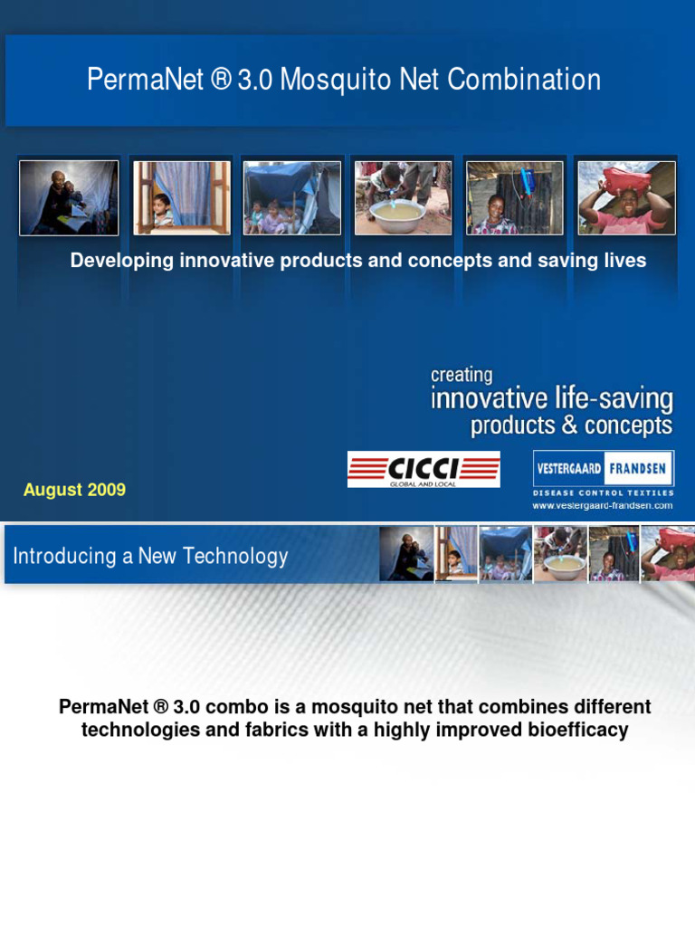 E - Permanet 3 Mosquito Net Combination | PDF | Mosquito Net