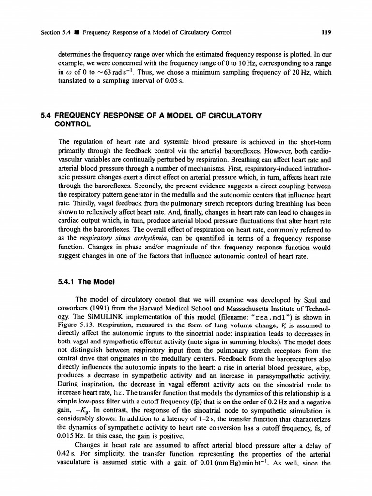 Physiological Control Systems Analysis Simulation and Estimation Ieee Press Series On Biomedical ...