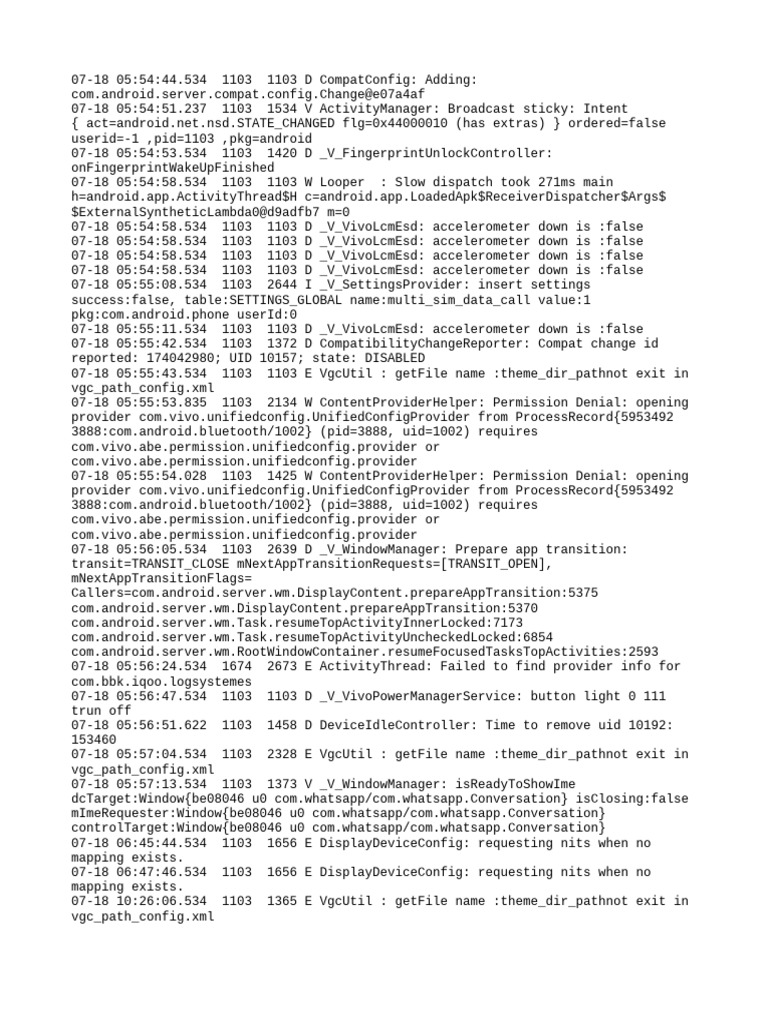 Log | Download Free PDF | Operating System Technology | Computer Architecture