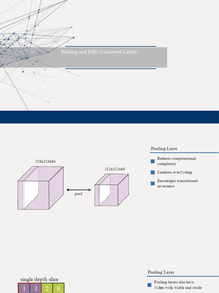 Pooling and Fully Connected Layers Explained | PDF | Computer Science | Computer Vision