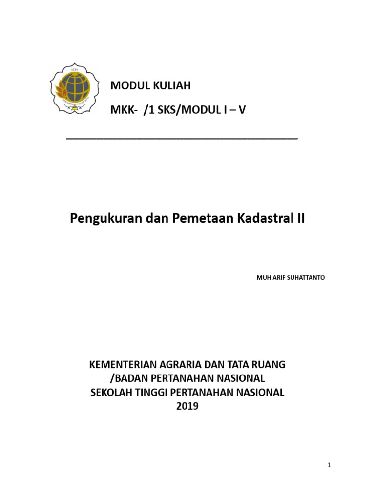 Modul PPK II TEORI | PDF | Sains & Matematika