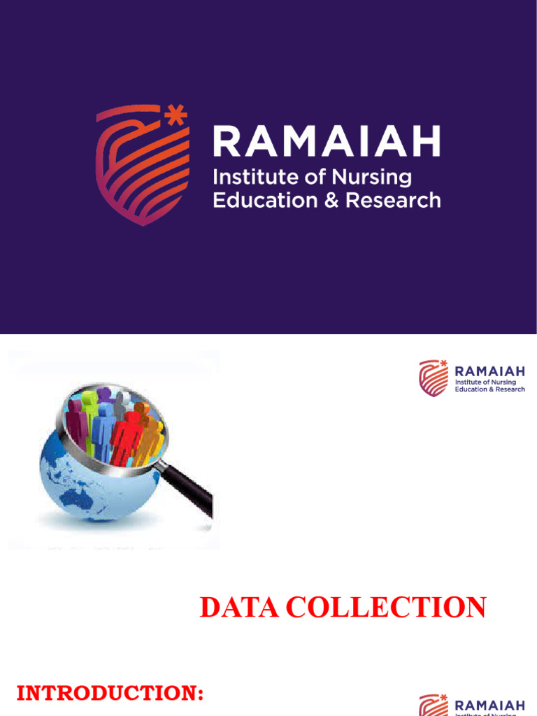 Unit V Data Collection | PDF | Self Report Study | Data