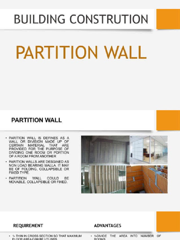 Partition Wall 229910624 | PDF