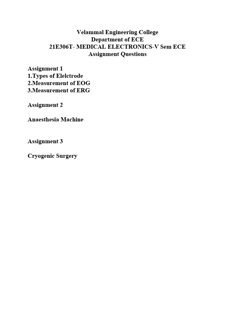 Assignment Questions | PDF