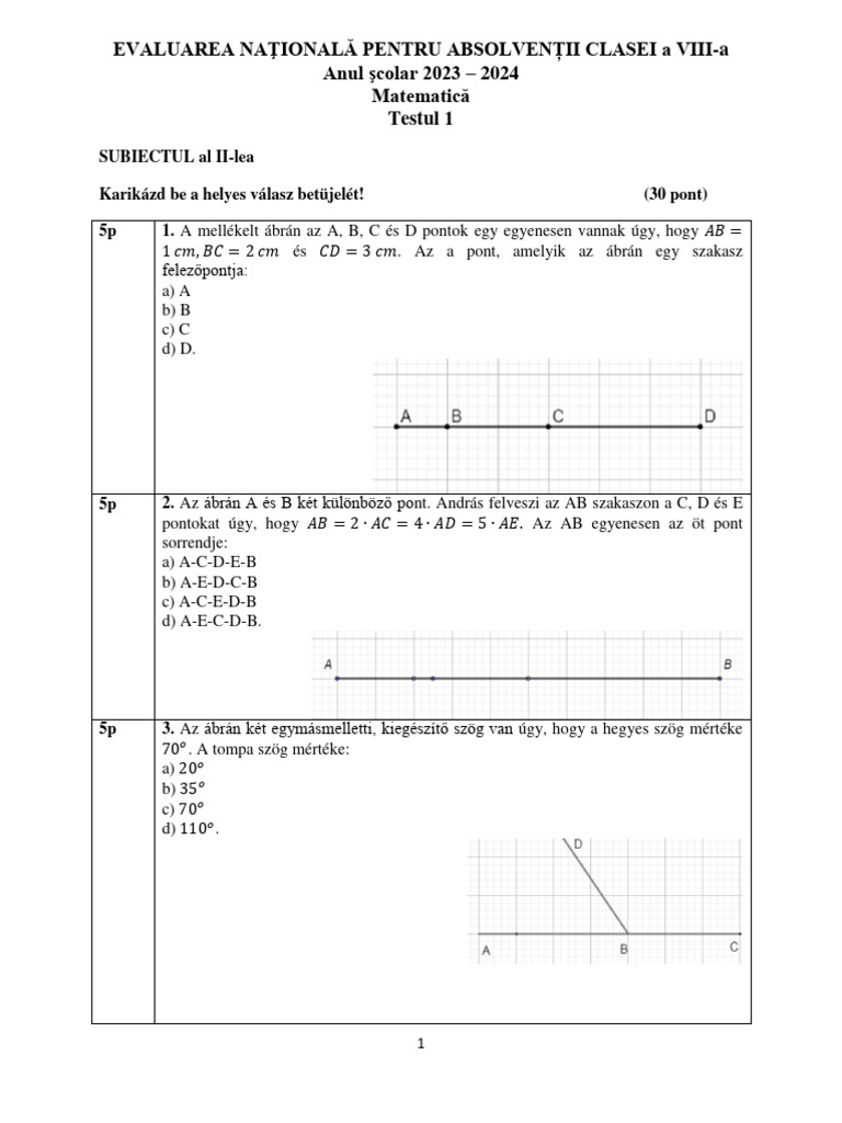Test 11 - LMA (1) CCC | PDF