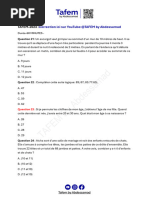 Modele Feuille Examen | PDF