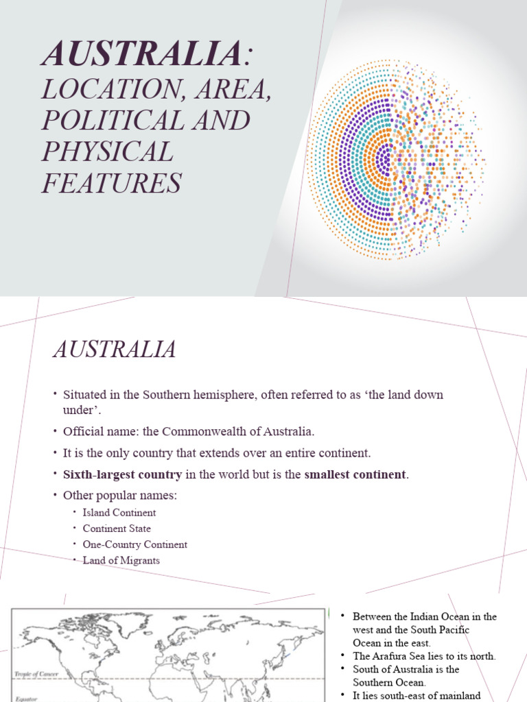 Grade 7 Geo Australia | PDF | Australia | Drainage Basin