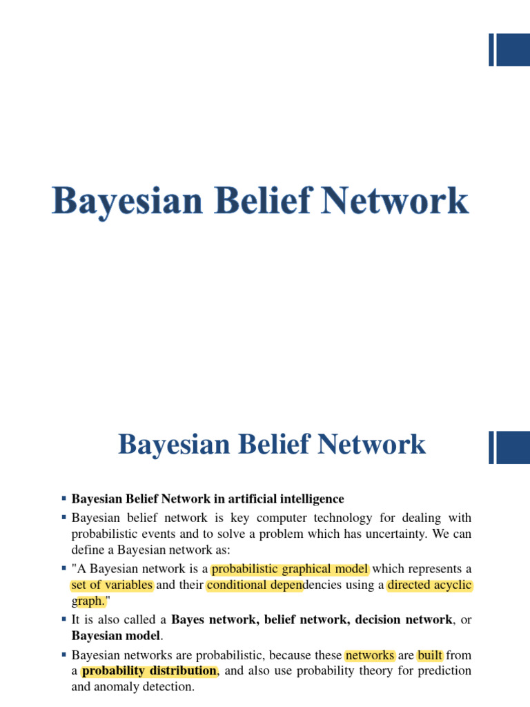 Bayesian Networks for AI Experts | PDF | Bayesian Network | Graph Theory