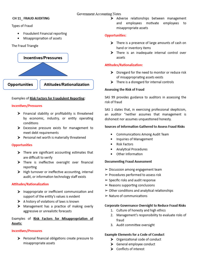 Gov Acc | PDF | Internal Control | Audit