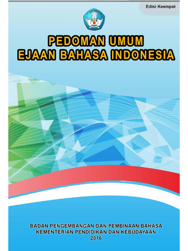 Modul Pedoman Umum Ejaan Bahasa Indonesia | PDF | Technology & Engineering