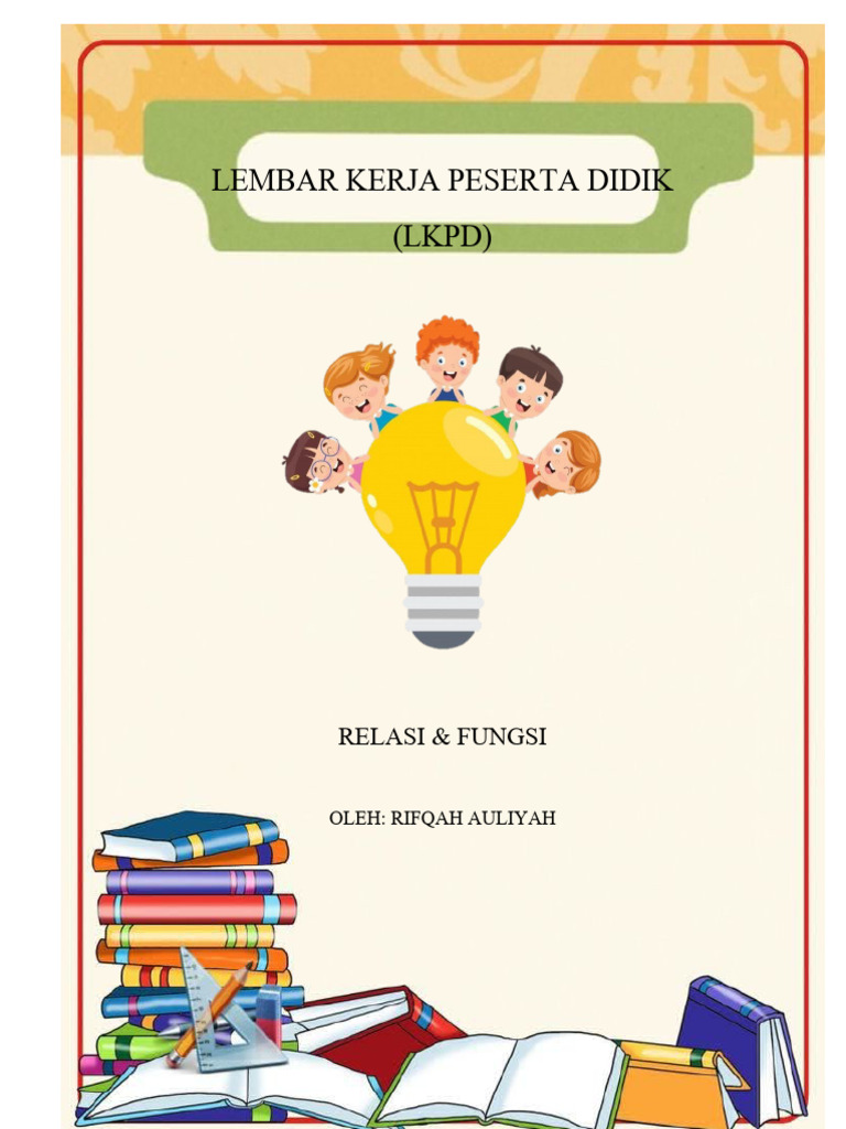 LKPD Relasi & Fungsi P2 | PDF